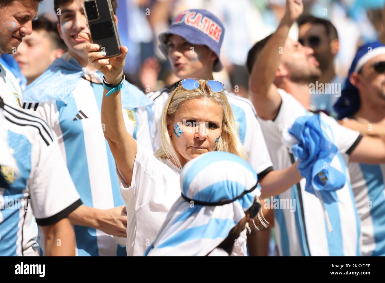 Doha, Qatar. Fifa World Cup Match 8 Argentina vs Saudi Arab. 22th ...