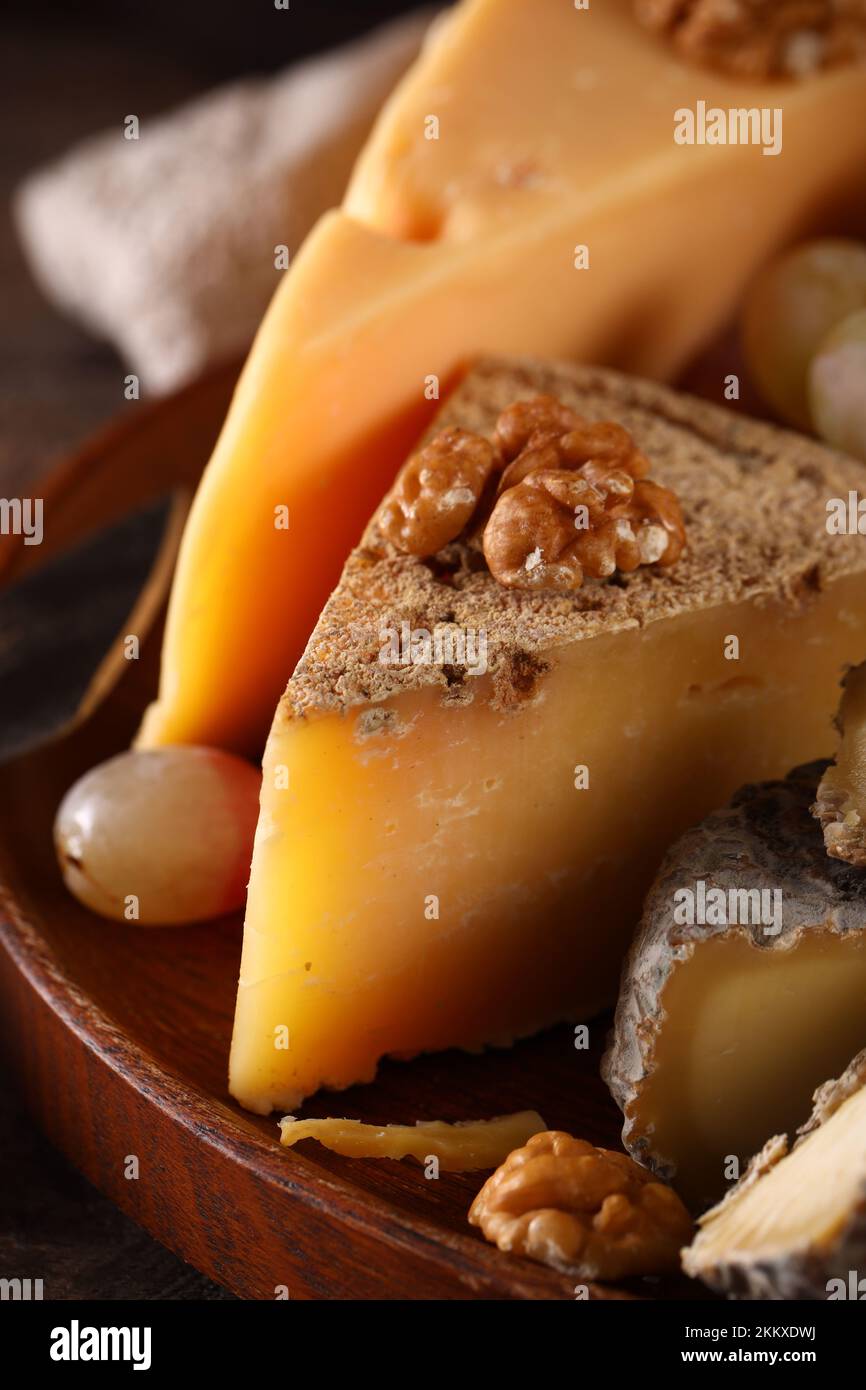 natural cheese delicacy for snack food Stock Photo - Alamy