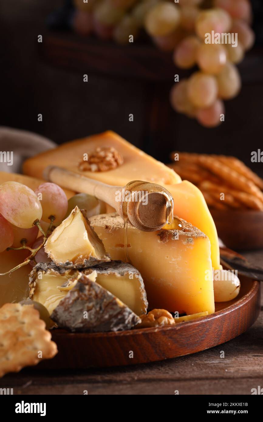 natural cheese delicacy for snack food Stock Photo - Alamy