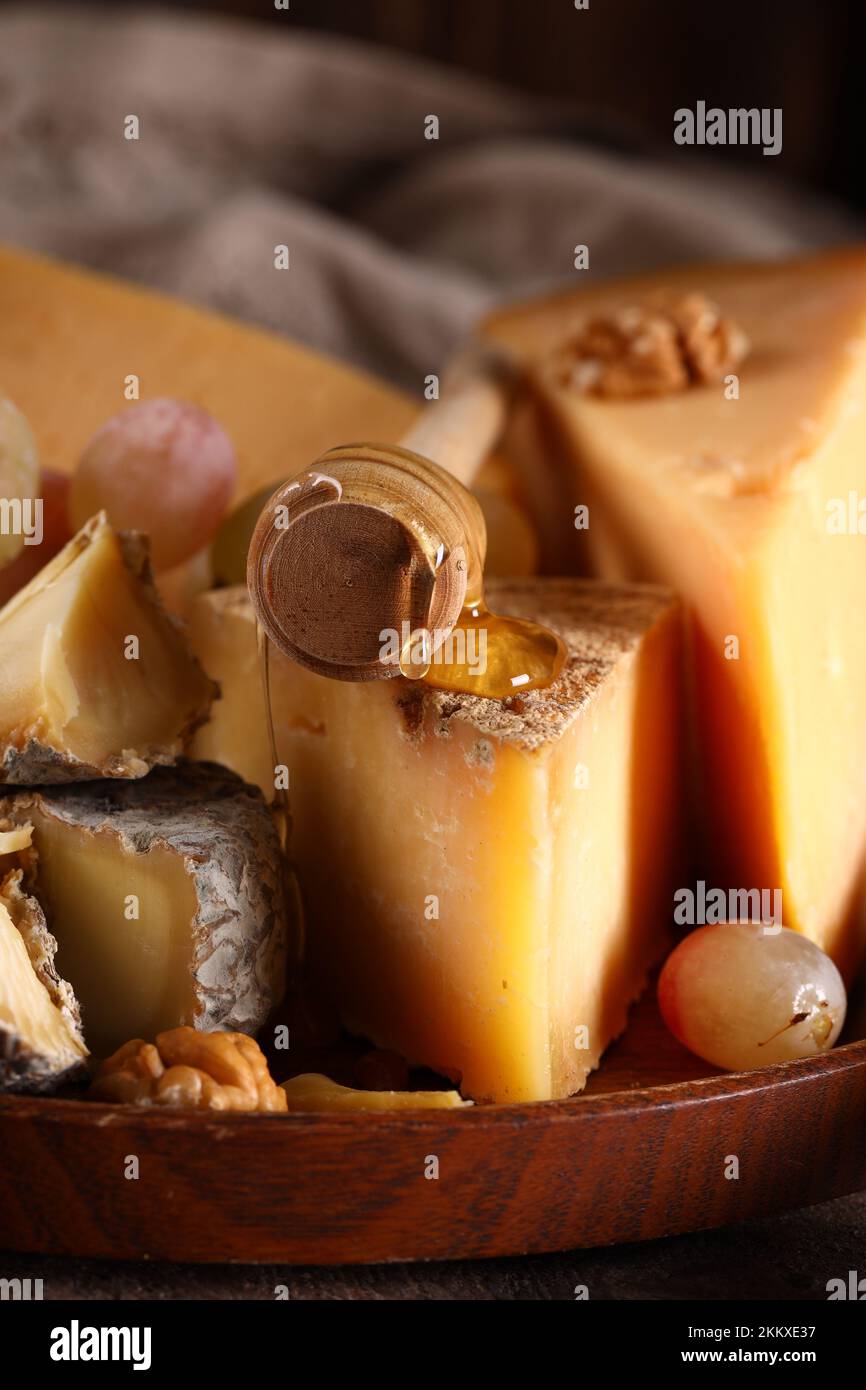 natural cheese delicacy for snack food Stock Photo - Alamy