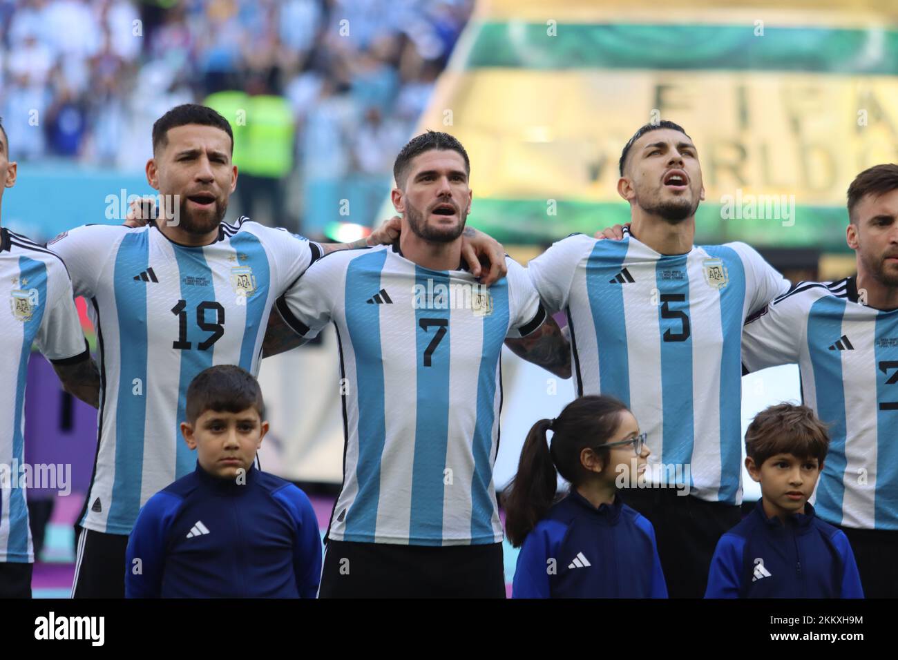Doha, Qatar. Fifa World Cup Match 8 Argentina vs Saudi Arab. 22th ...