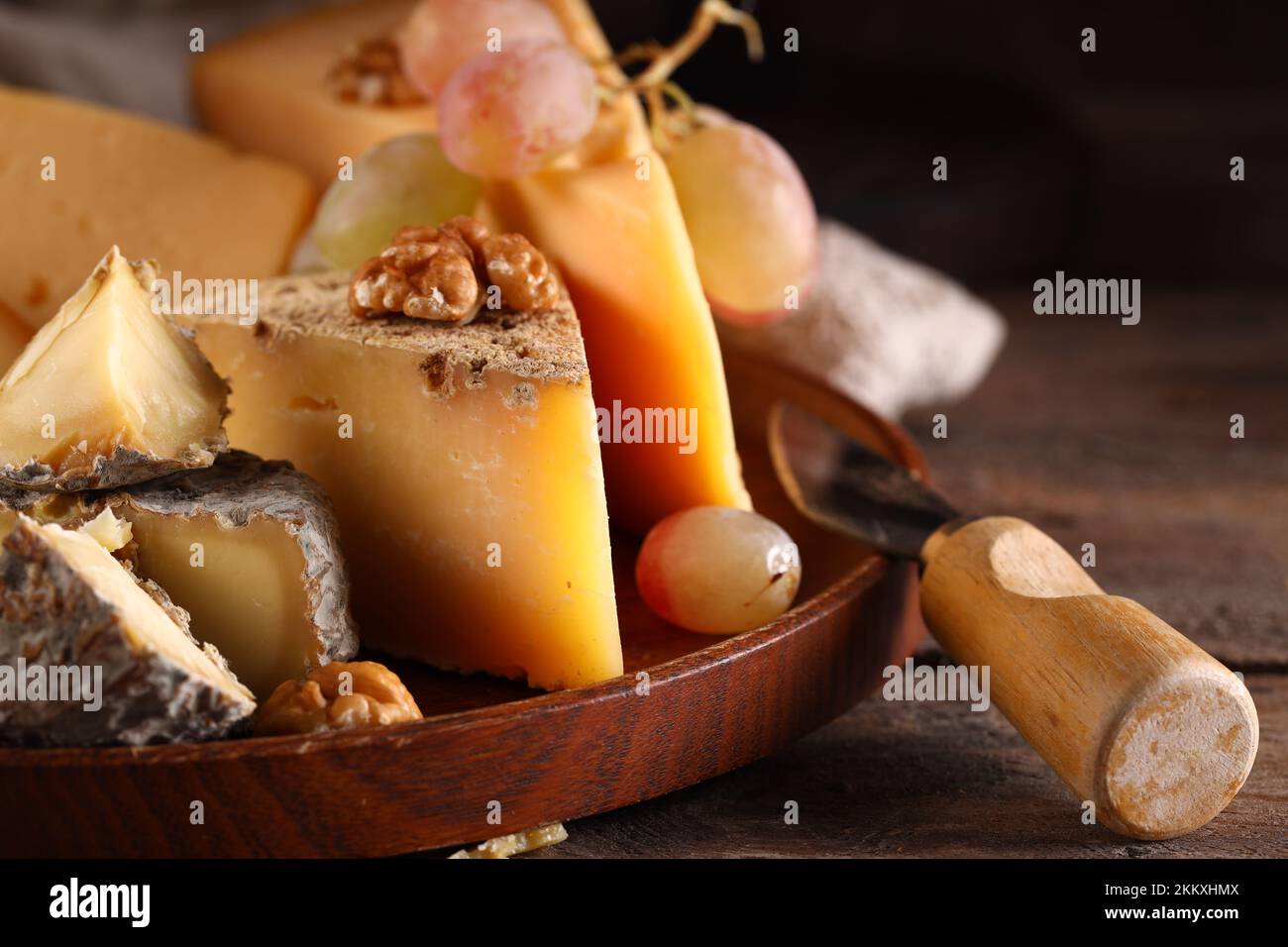 natural cheese delicacy for snack food Stock Photo - Alamy