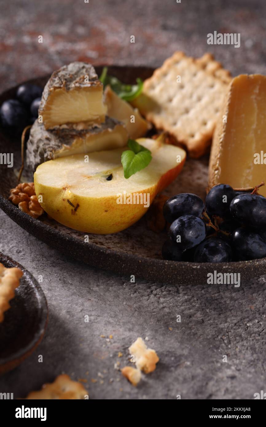 natural cheese delicacy for snack food Stock Photo - Alamy