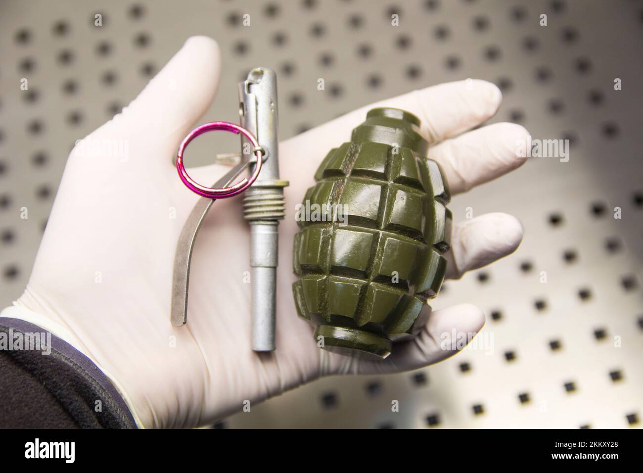 Hand grenade detail hi-res stock photography and images - Alamy