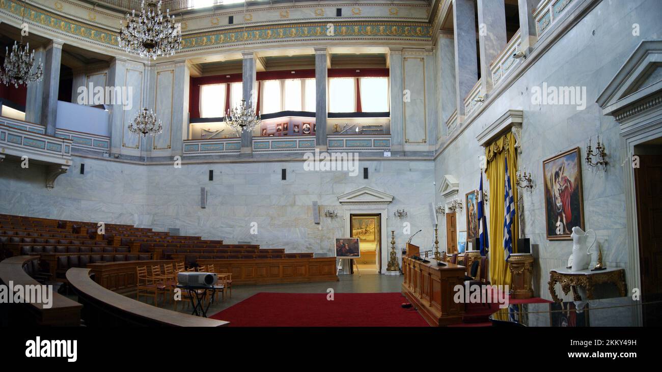 The Old Parliament House, now the National Historical Museum, interior ...