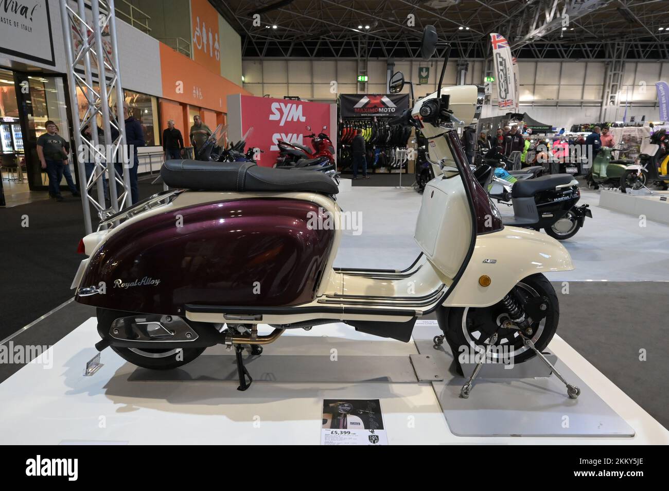 Royal alloy scooter hi-res stock photography and images - Alamy