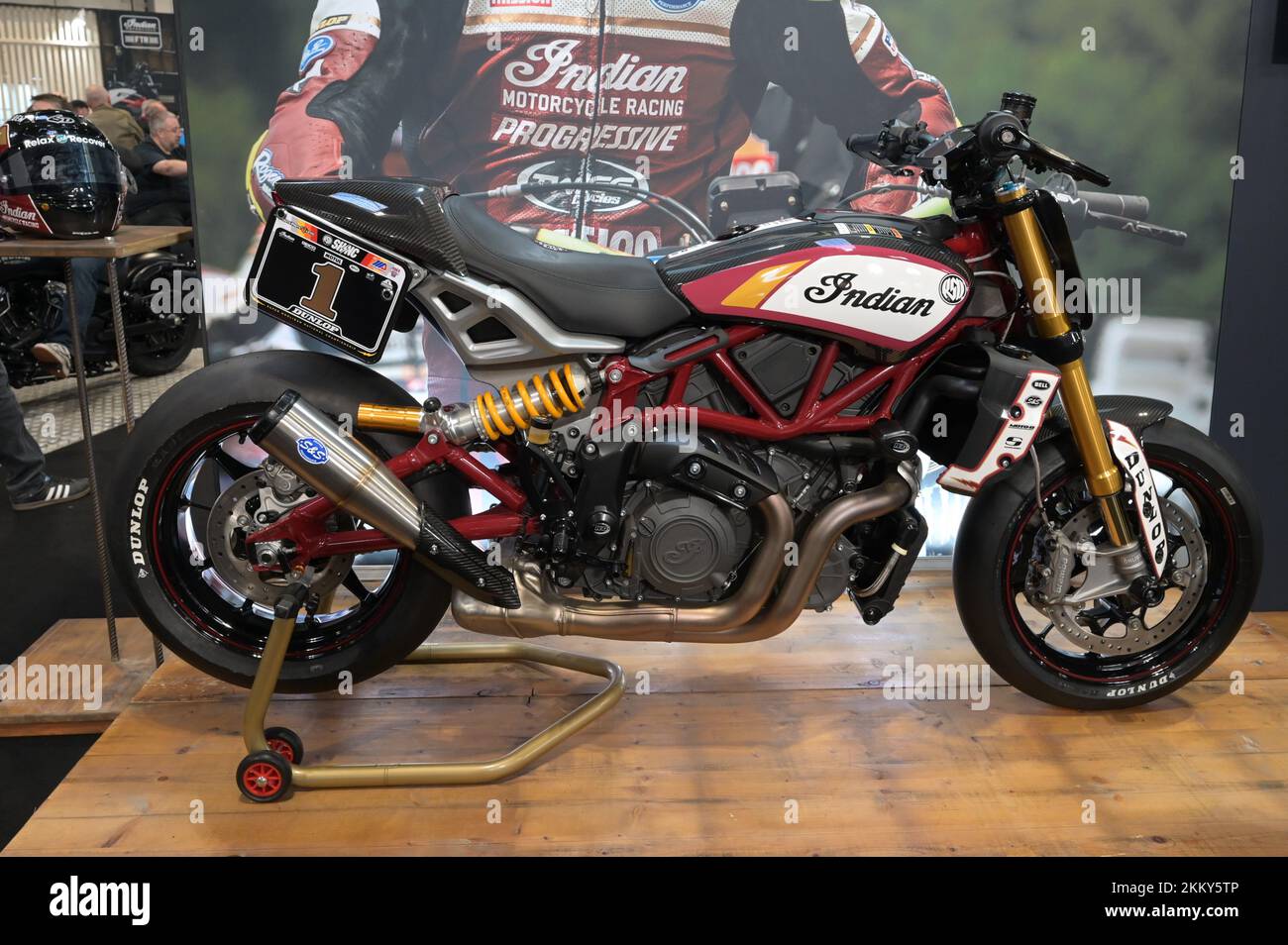 Birmingham, West Midlands,UK-26 November 2022: Indian motorcycle at ...