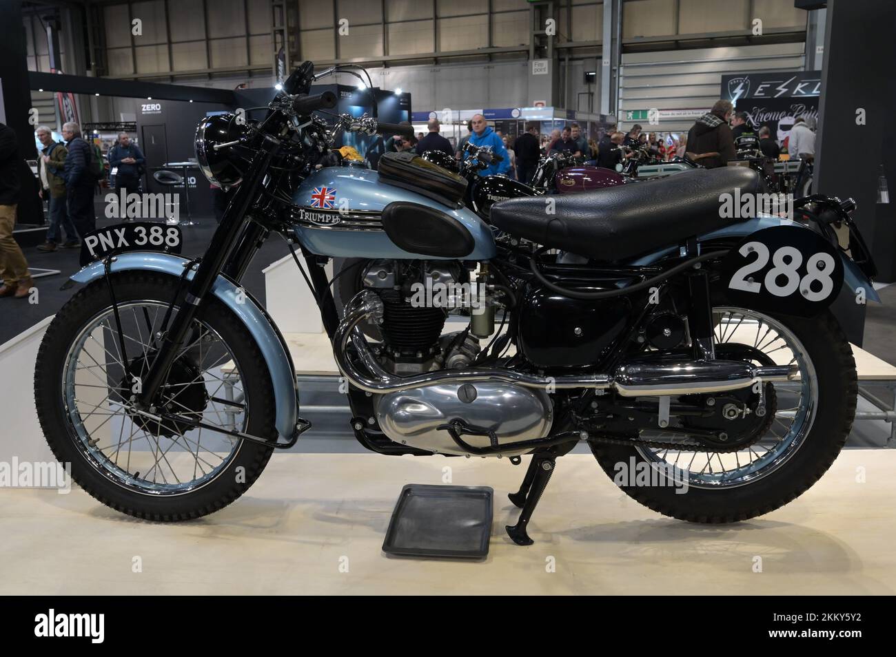 Triumph Trial bike fomr the 1960's Stock Photo - Alamy