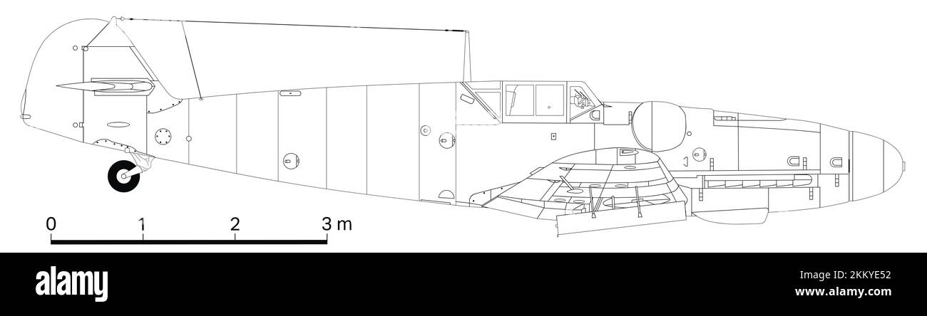 Messerschmitt Bf 109G-5/R5 Stock Photo - Alamy