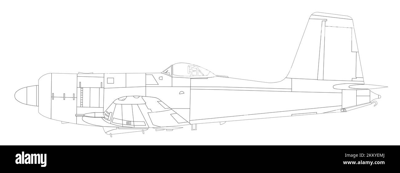 Blackburn Firebrand TF Mk 4 Stock Photo - Alamy