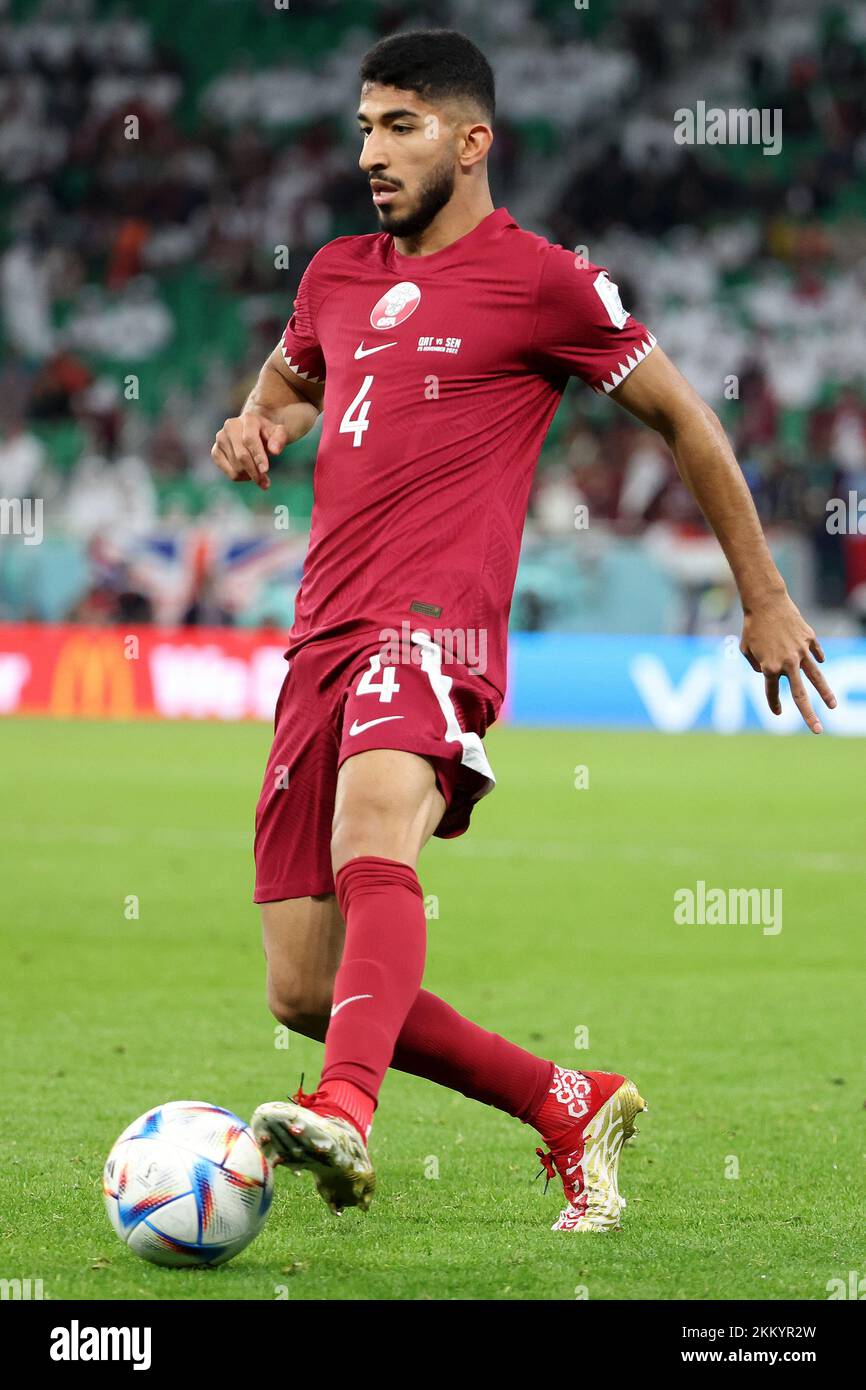November 25, 2022, Rome, Qatar: Mohammed Waad of Qatar during the FIFA ...