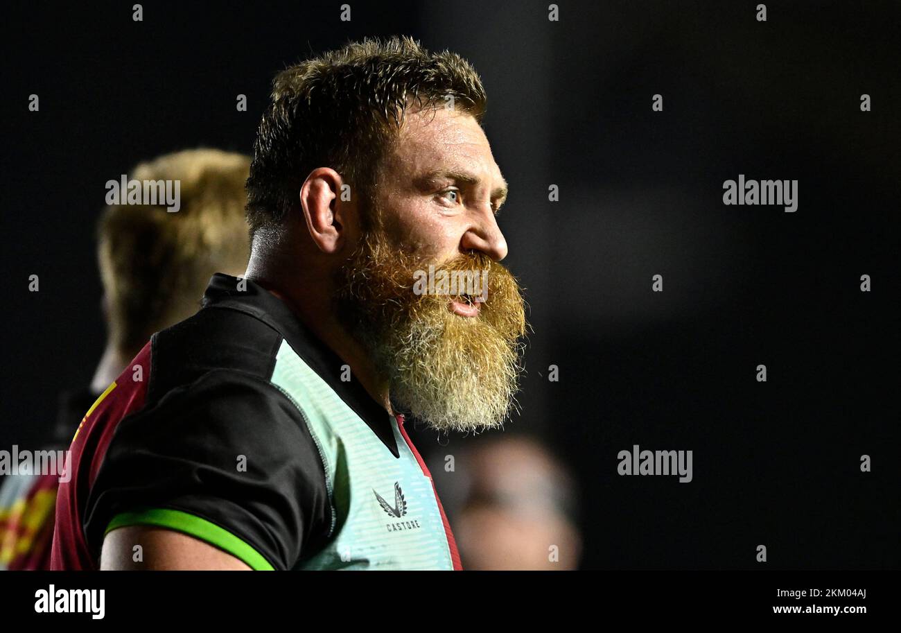 Twickenham, UK. 25th Nov, 2022. Premiership Rugby. Harlequins V ...