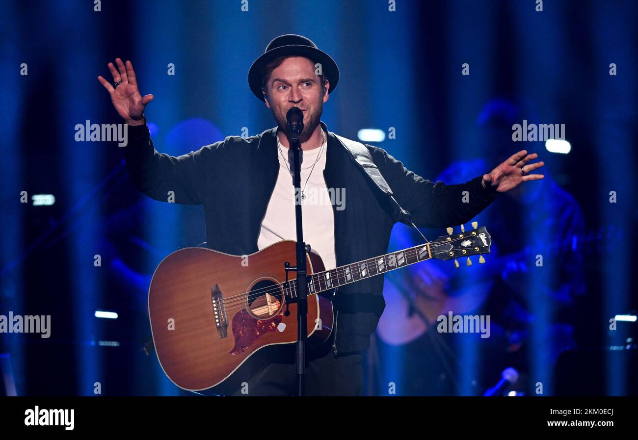Leipzig, Germany. 12th Oct, 2022. German pop singer and songwriter ...