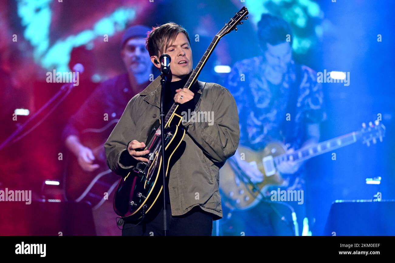 Leipzig, Germany. 12th Oct, 2022. Irish-American singer Michael Patrick ...