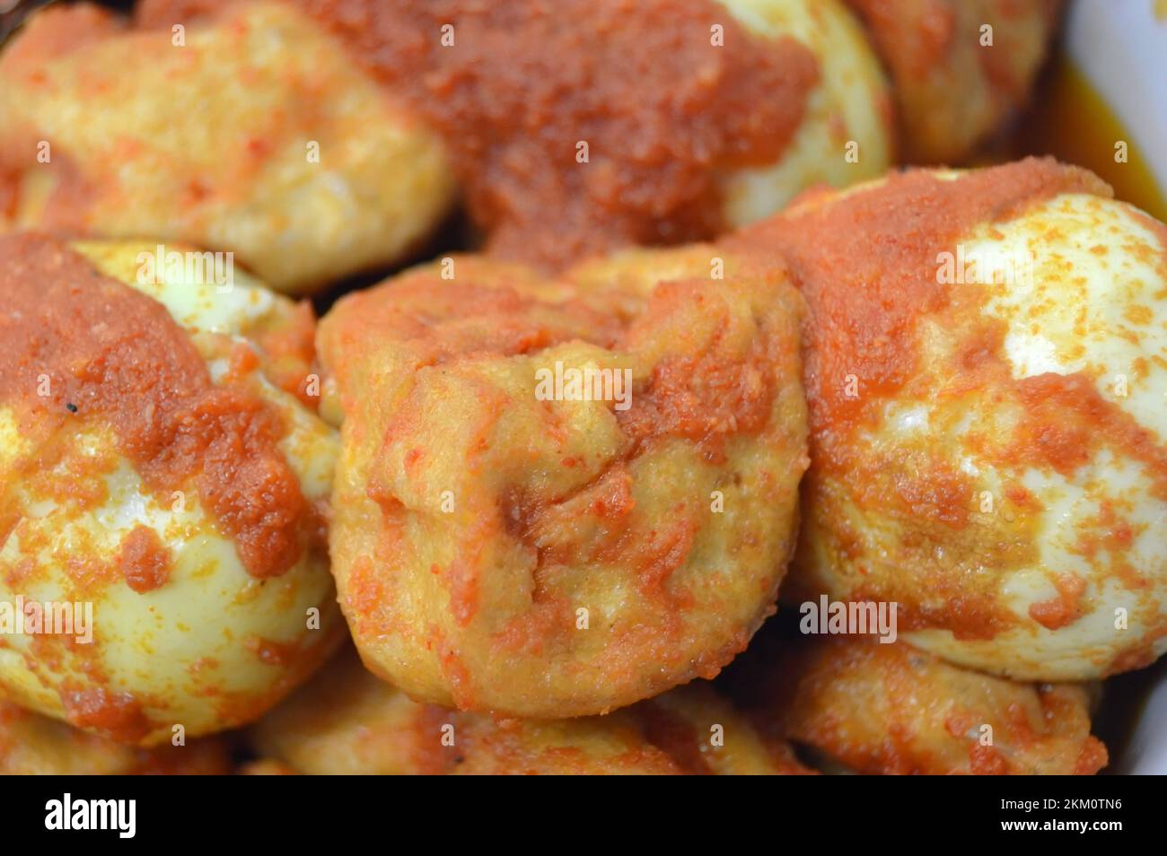 Telor Balado (Egg in Spicy Chili Sauce) delicious food from Indonesia ...