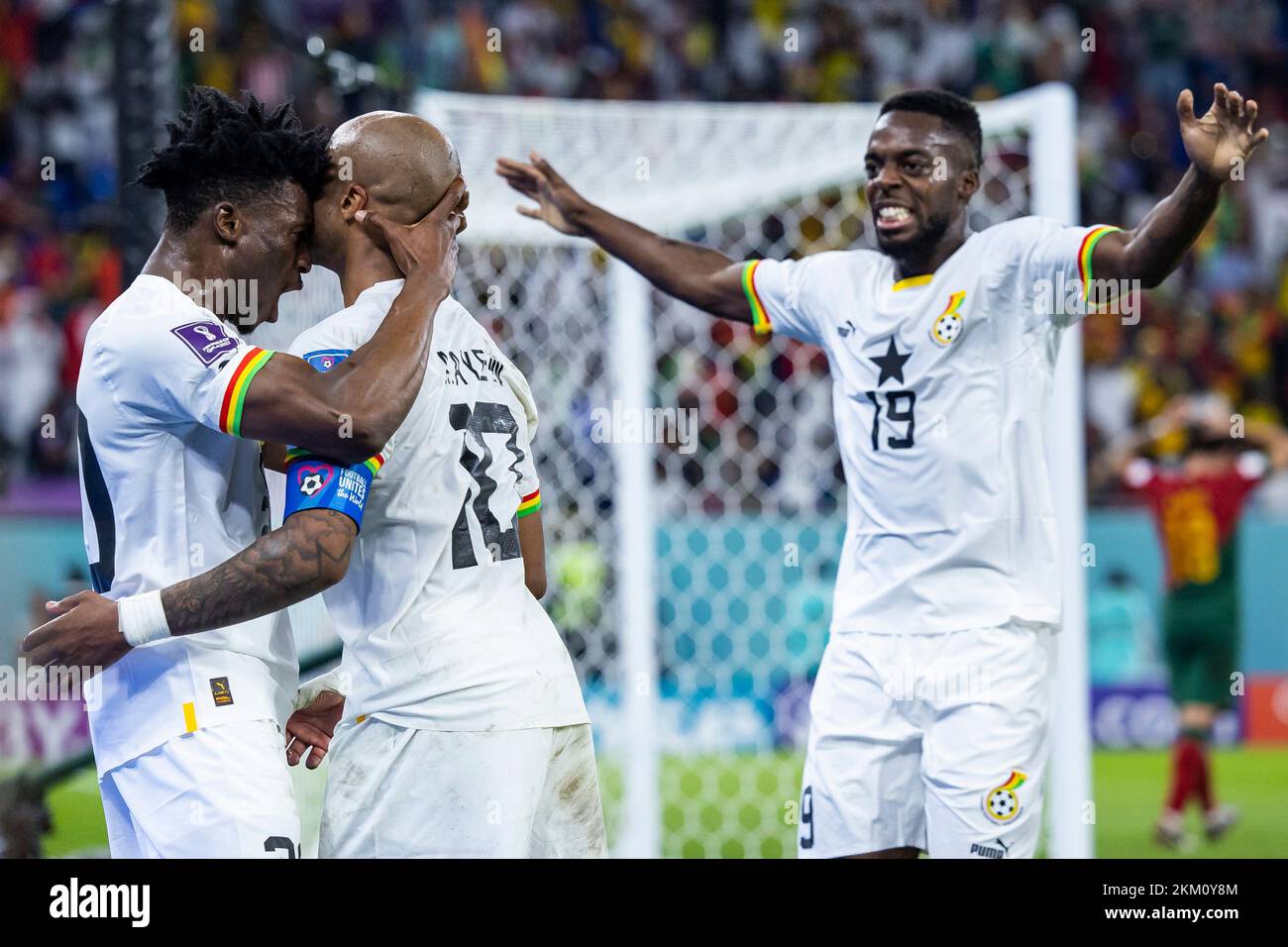 Doha, Qatar. 24th Nov, 2022. Soccer: World Cup, Portugal - Ghana, Preliminary Round, Group H ...