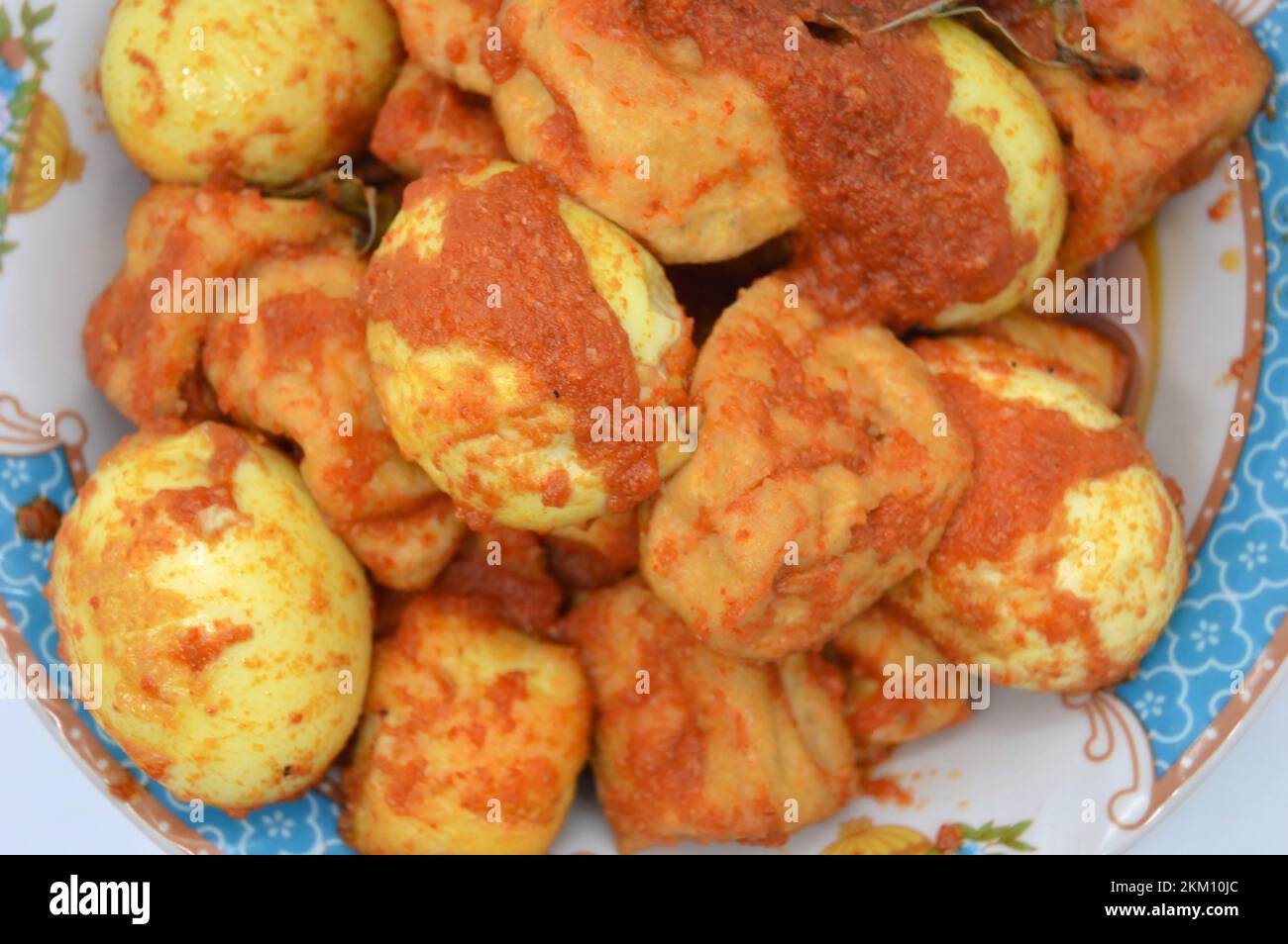 Telor Balado (Egg in Spicy Chili Sauce) delicious food from Indonesia ...