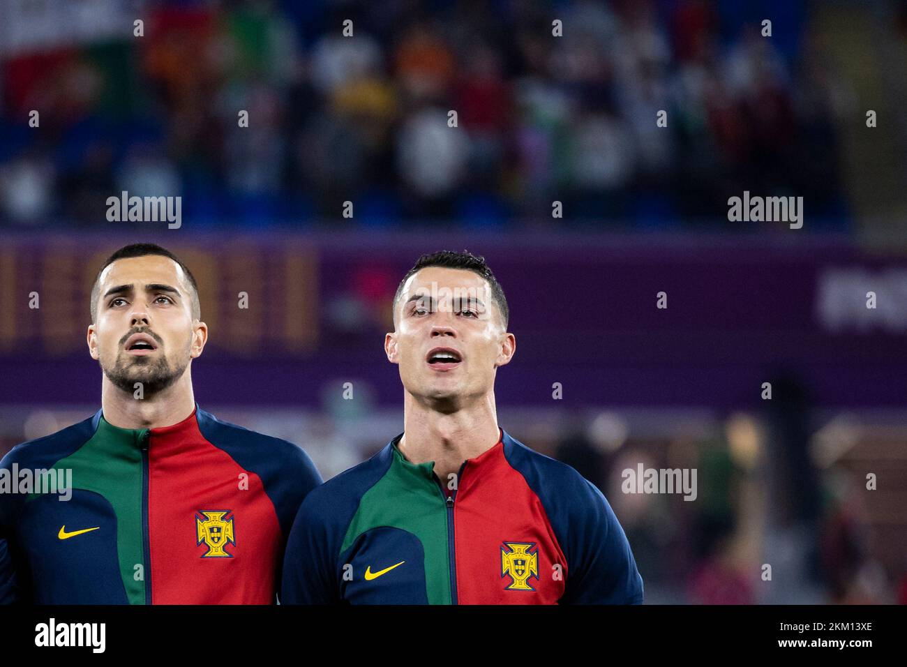 Doha, Qatar. 24th Nov, 2022. Soccer: World Cup, Portugal - Ghana, Preliminary Round, Group H ...