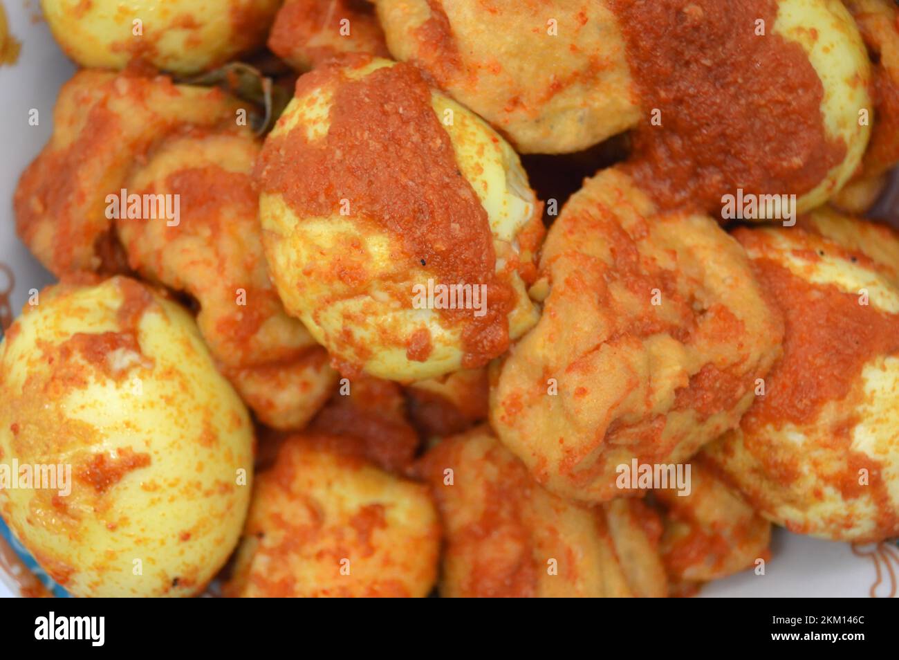 Telor Balado (Egg in Spicy Chili Sauce) delicious food from Indonesia ...