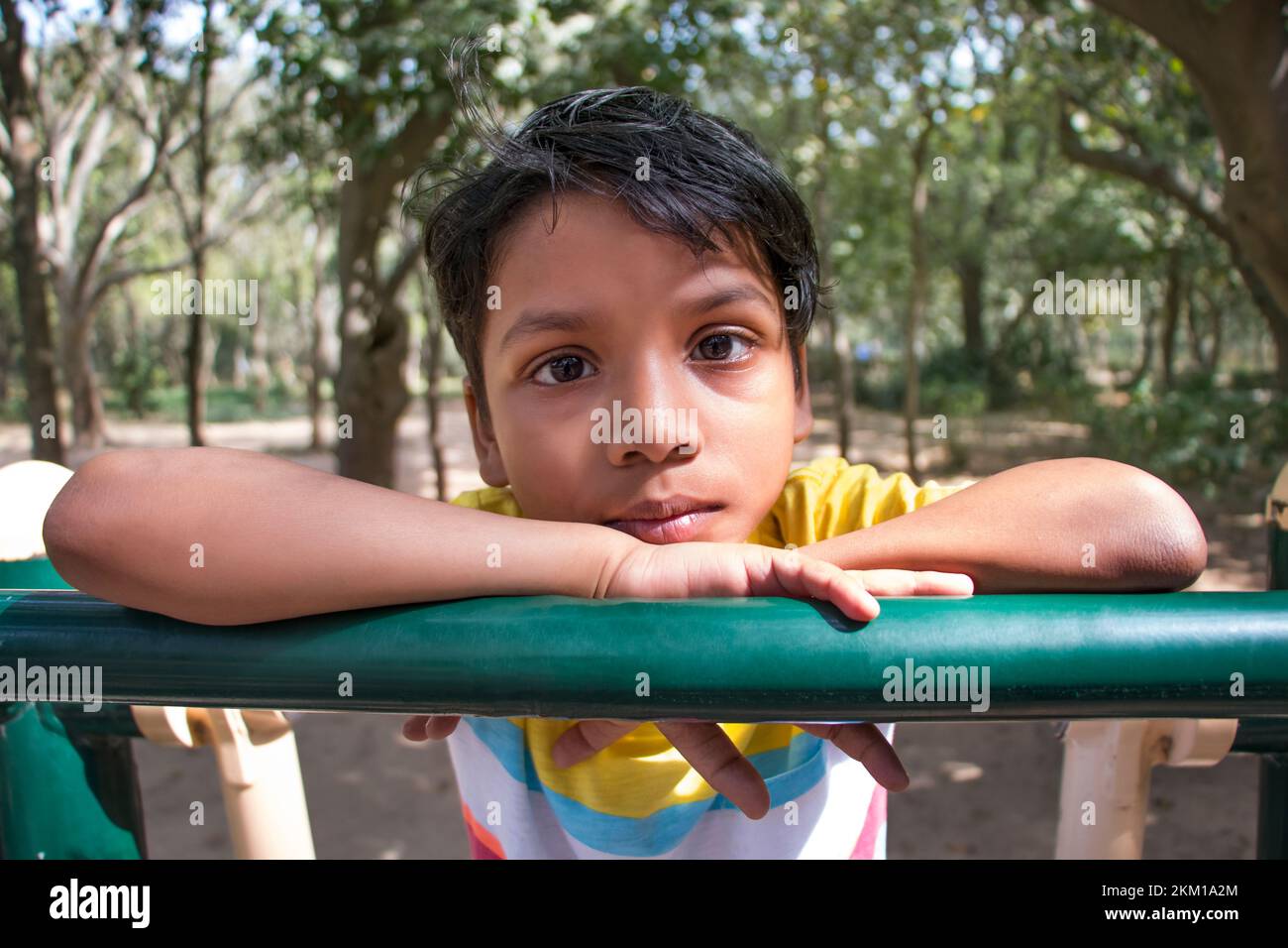 Boy breathing eyes closed hi-res stock photography and images - Alamy