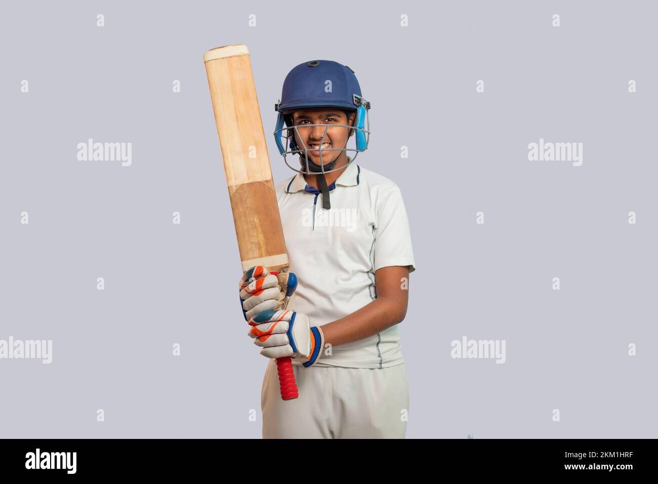 Professional sportsperson standing smiling sportswear looking at camera ...