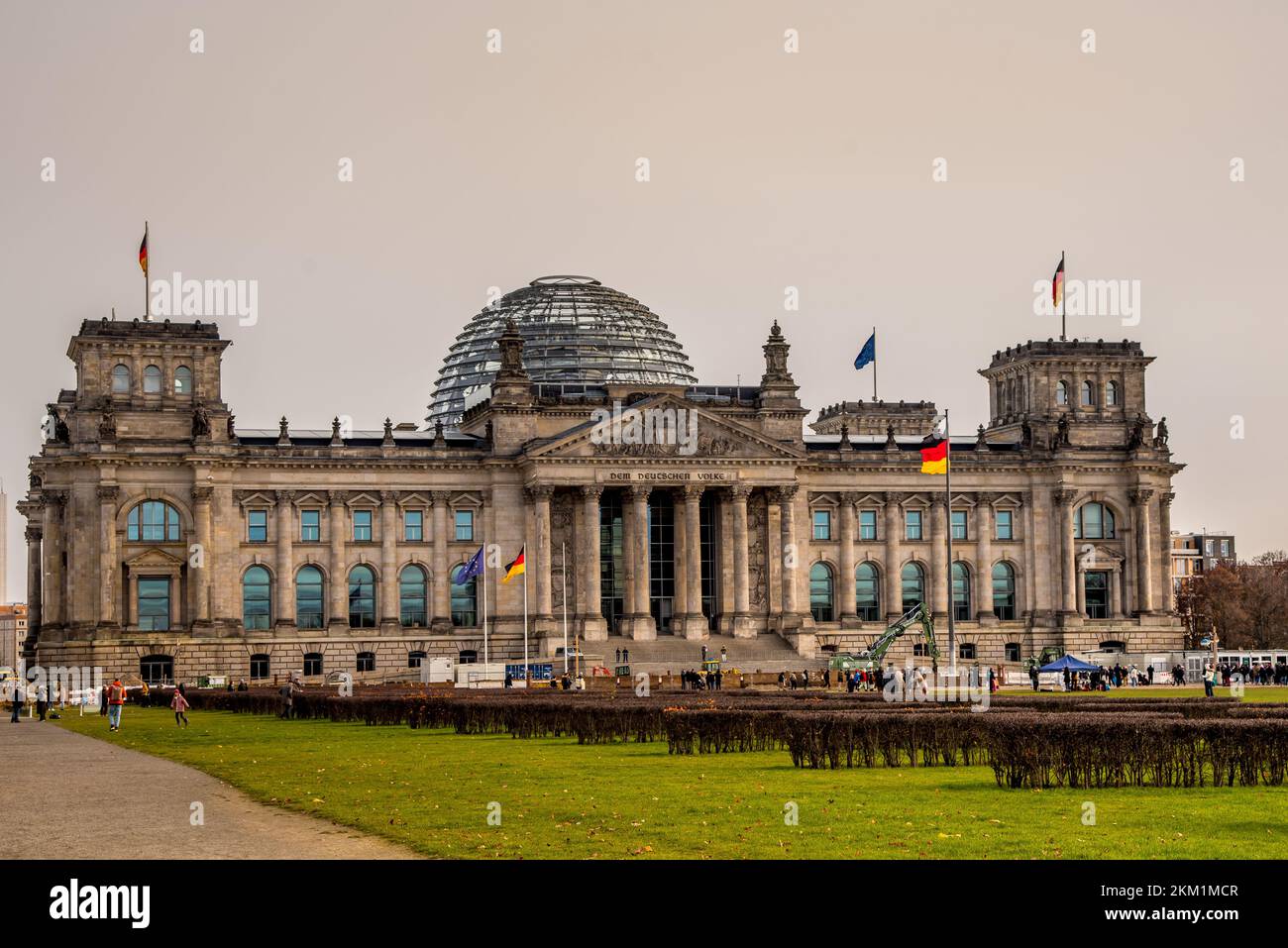 Berlin, Germany. November 2022. The German parliament, Der Bundestag in ...