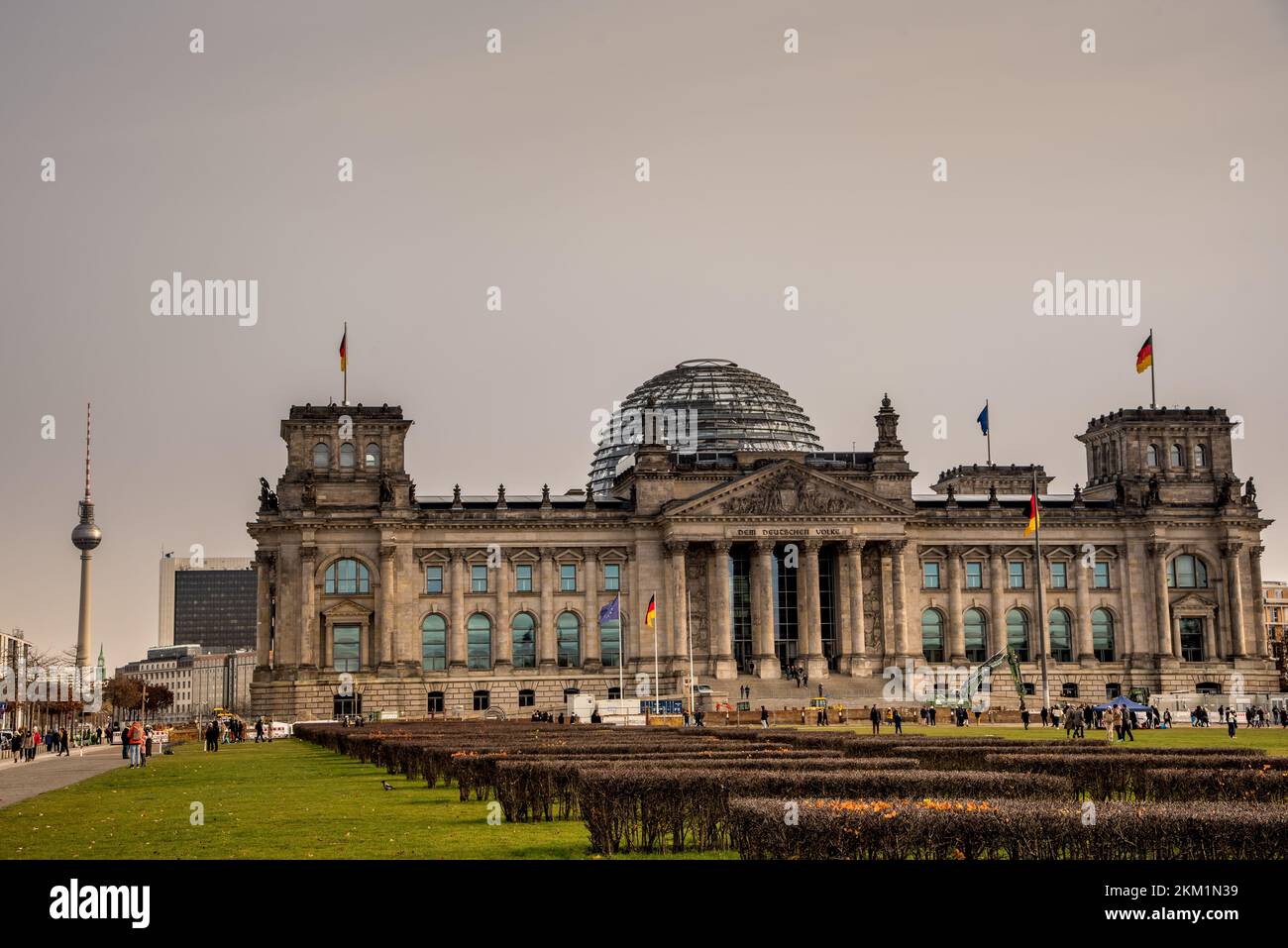 Berlin, Germany. November 2022. The German parliament, Der Bundestag in ...