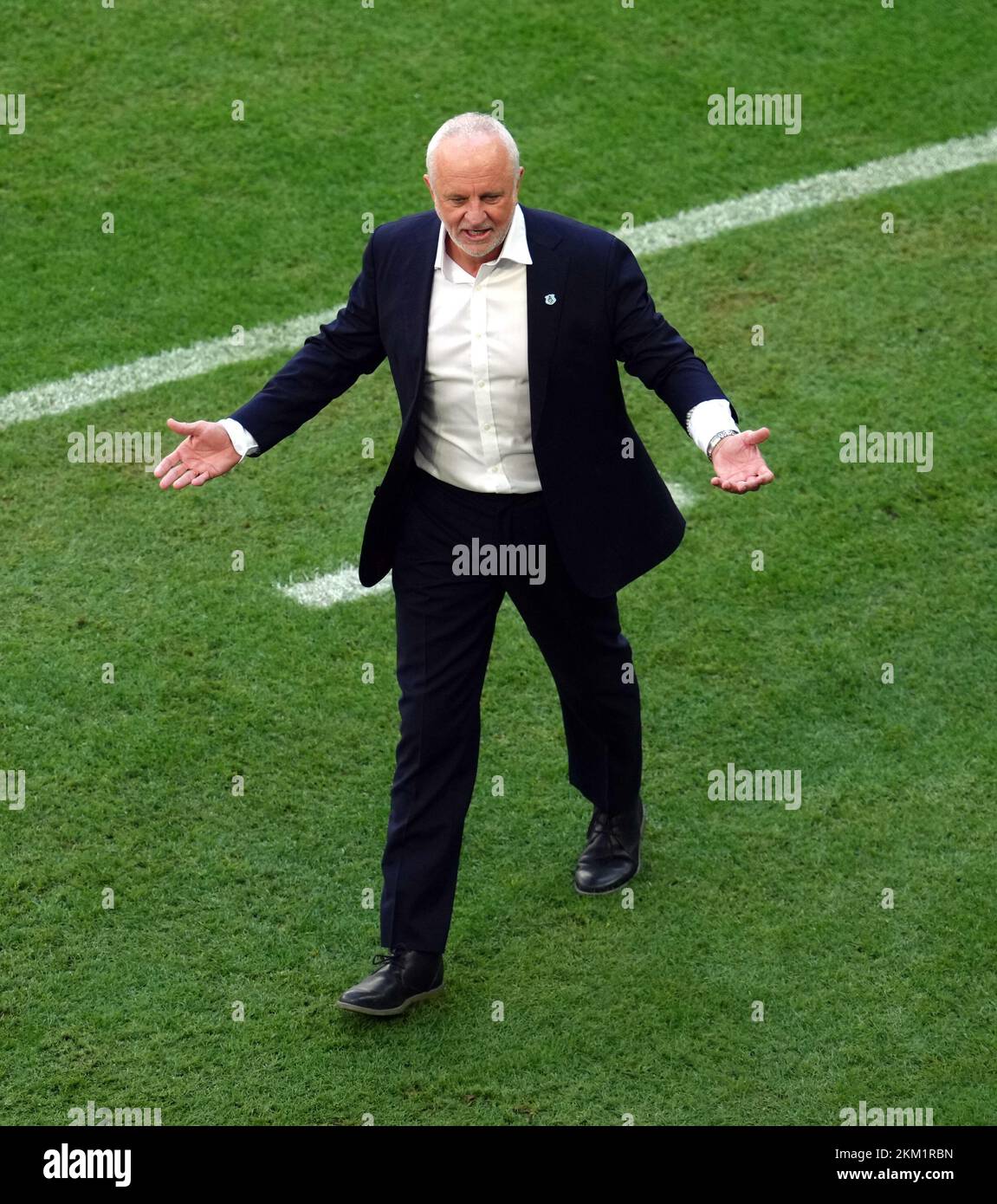 Australia manager Graham Arnold during the FIFA World Cup Group D match ...