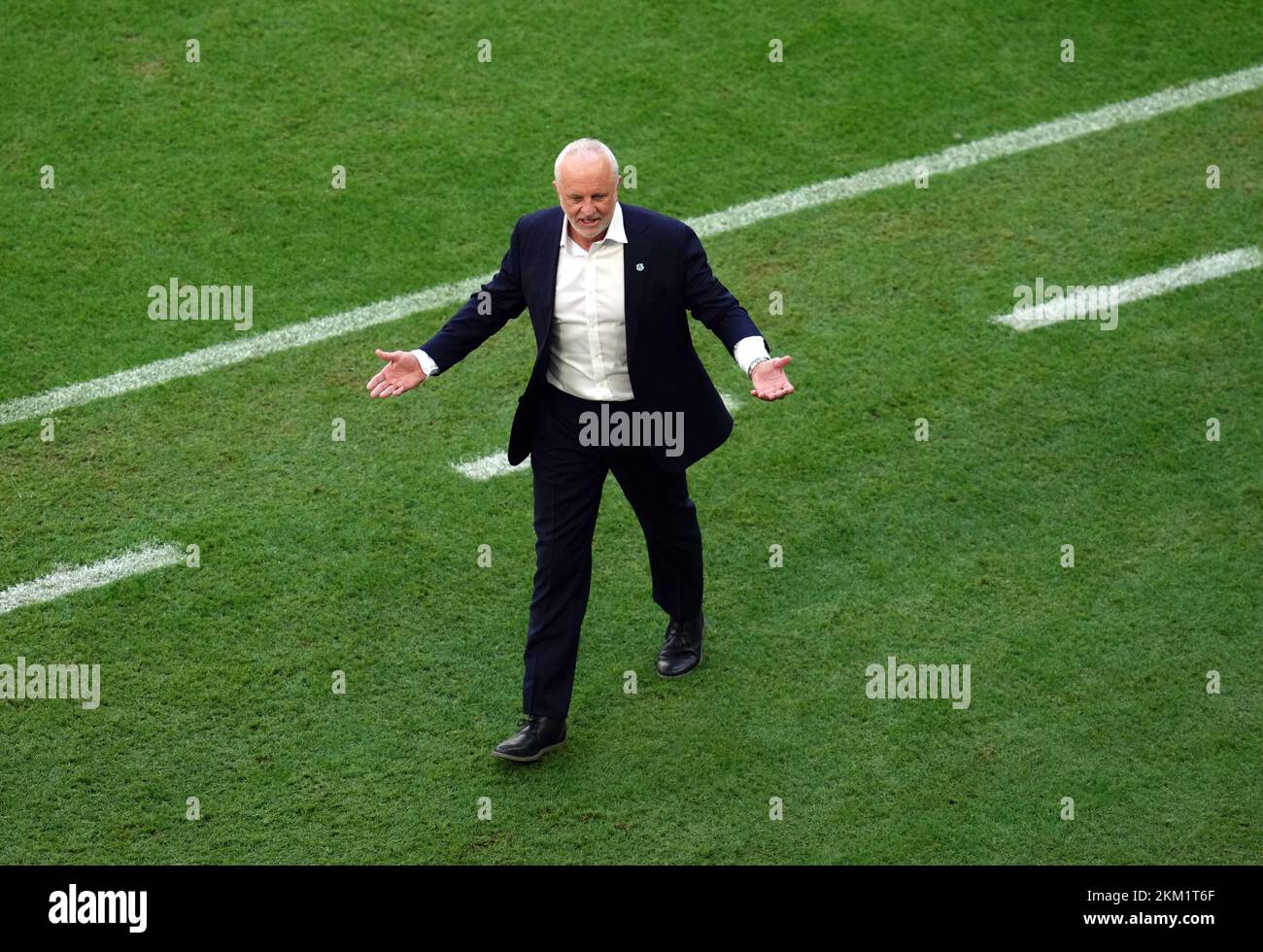 Australia manager Graham Arnold during the FIFA World Cup Group D match ...