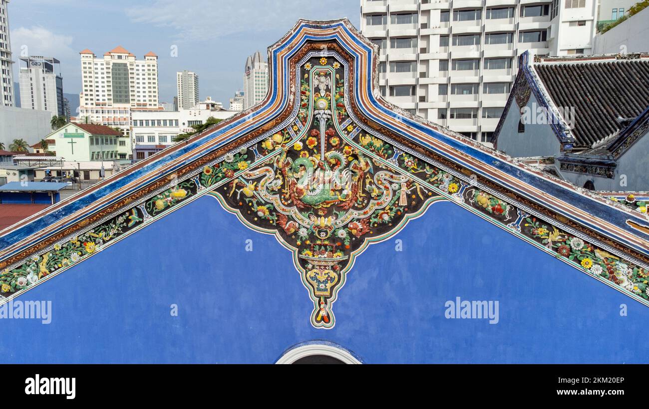 Cheong Fatt Tze Mansion or the Blue Mansion Hotel, George Town, Penang ...
