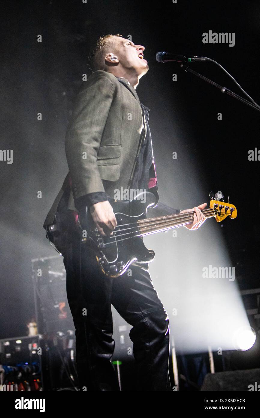 Milan Italy. 25 November 2022. The English rock band WOLF ALICE ...