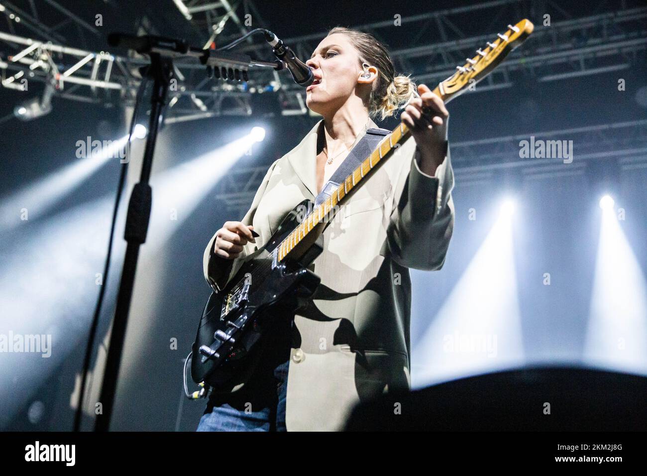 Milan Italy. 25 November 2022. The English rock band WOLF ALICE ...