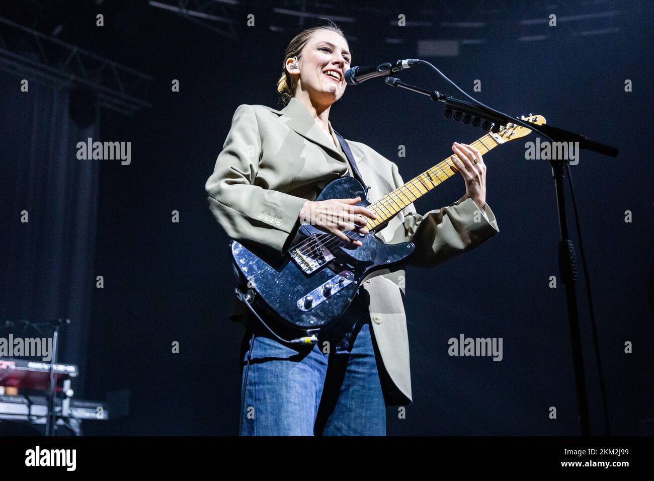 Milan Italy. 25 November 2022. The English rock band WOLF ALICE ...