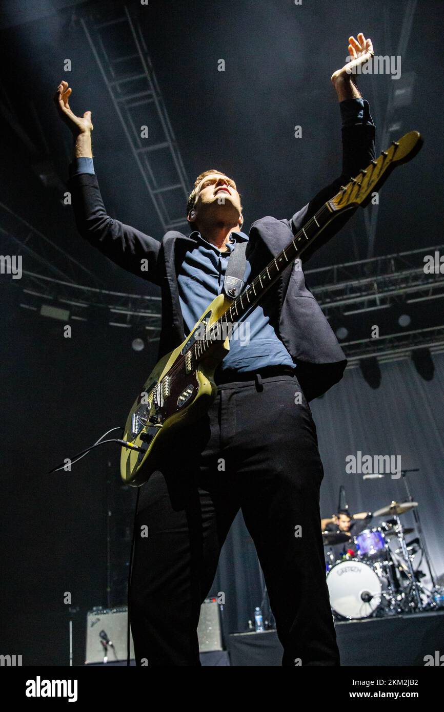 Milan Italy. 25 November 2022. The English rock band WOLF ALICE ...