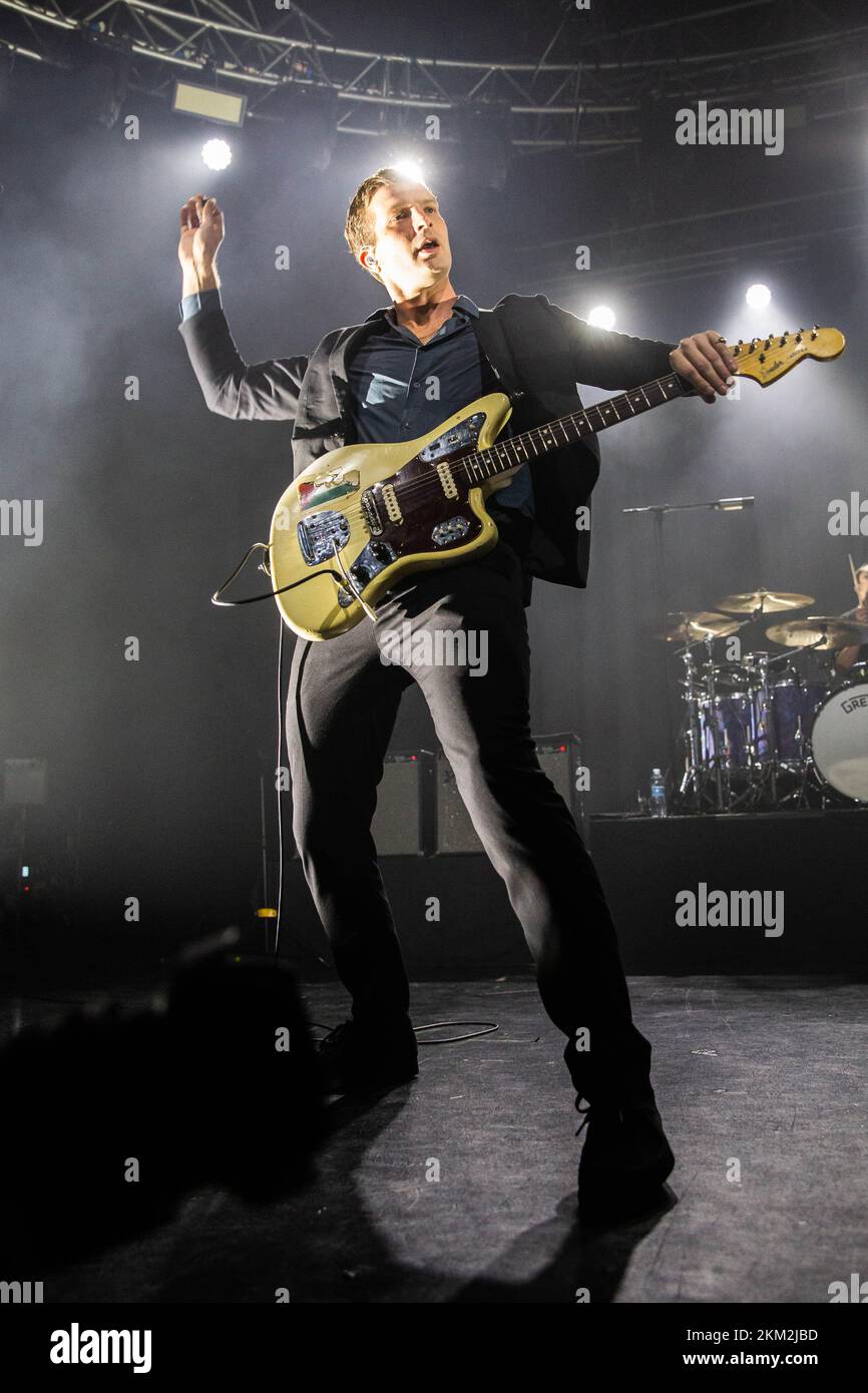 Milan Italy. 25 November 2022. The English rock band WOLF ALICE ...