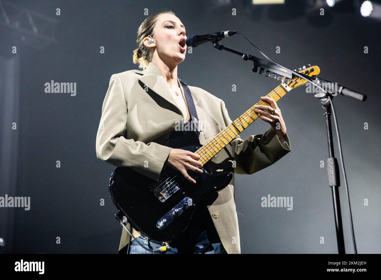 Milan Italy. 25 November 2022. The English rock band WOLF ALICE ...
