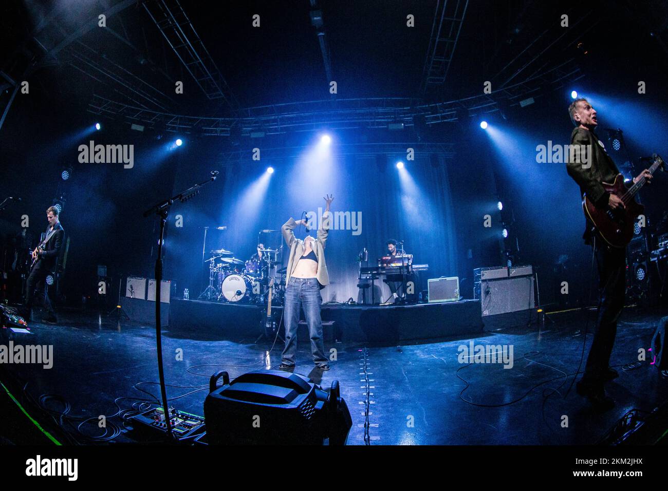 Milan Italy. 25 November 2022. The English rock band WOLF ALICE ...