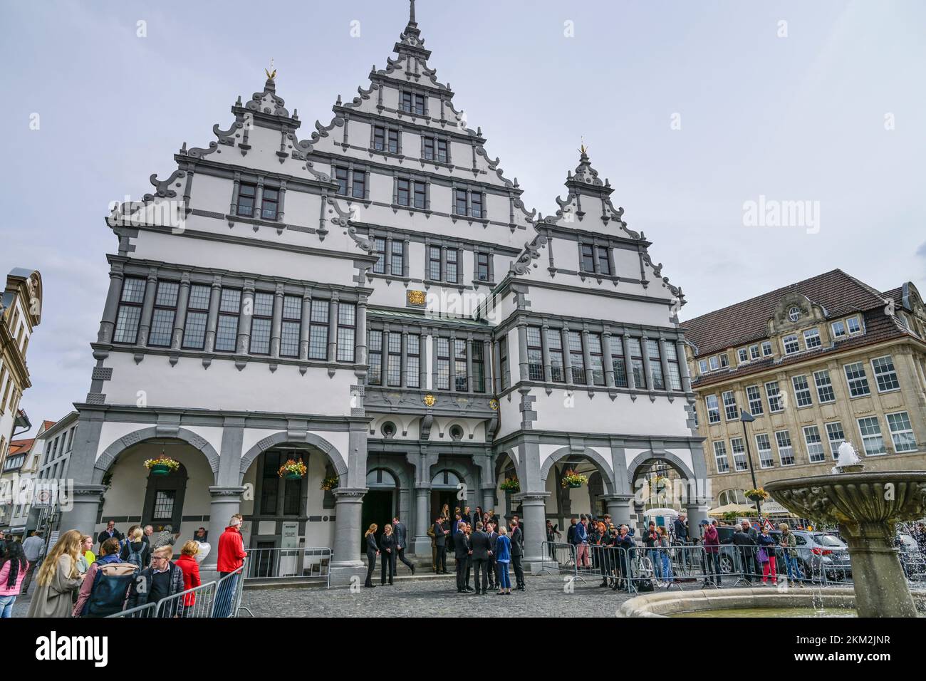 Altes Rathaus, Rathausplatz, Paderborn, Nordrhein-Westfalen ...