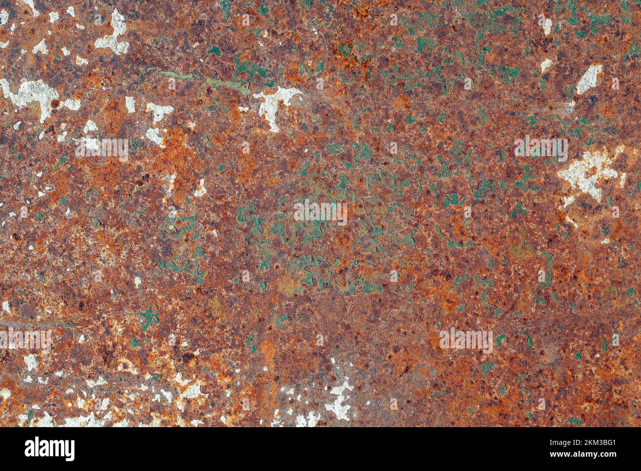 metal surfaces covered with rust and paint residues, metal surface ...
