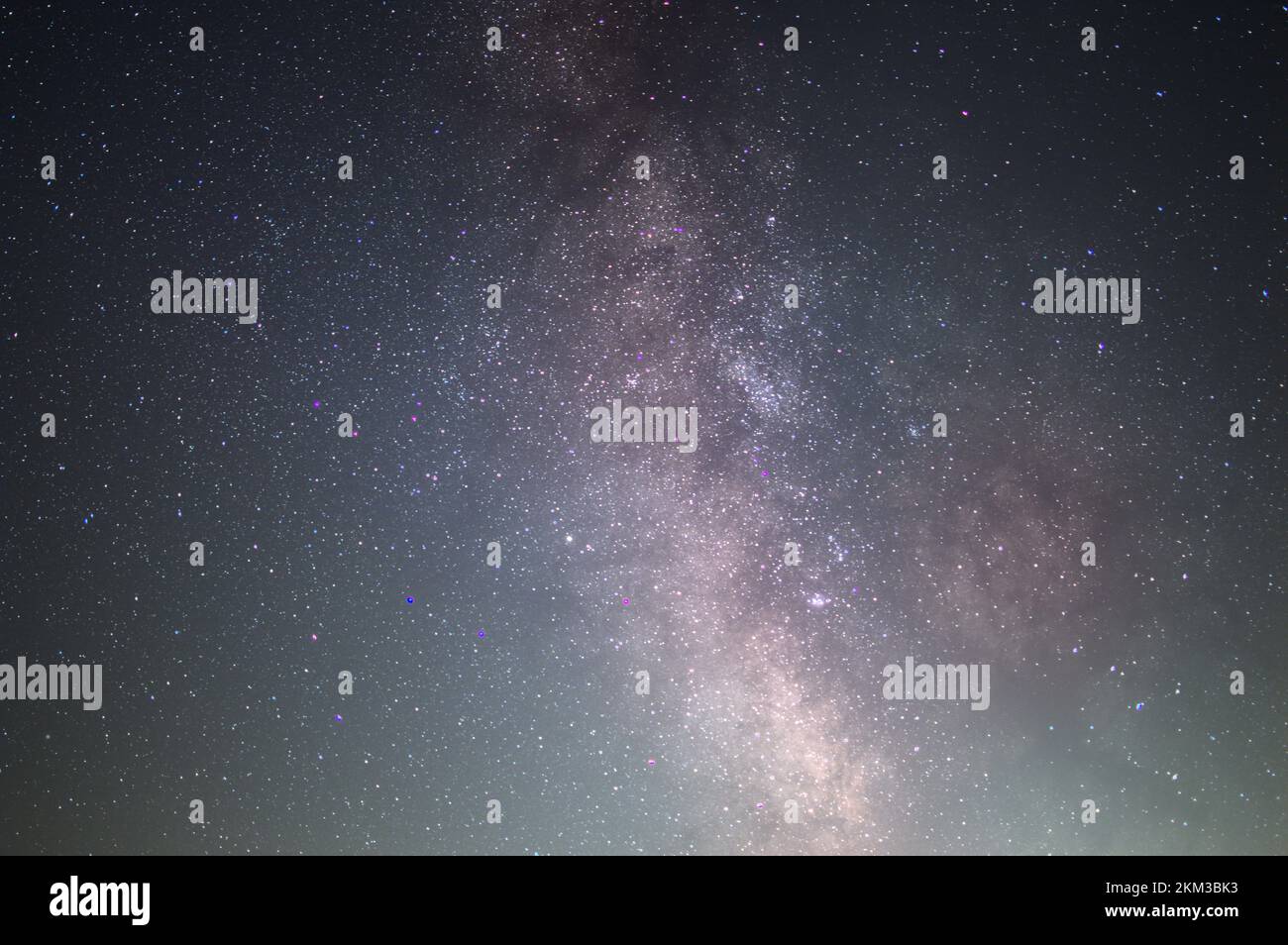 milky way galaxy on the night sky. milky way nebula on the night Stock ...