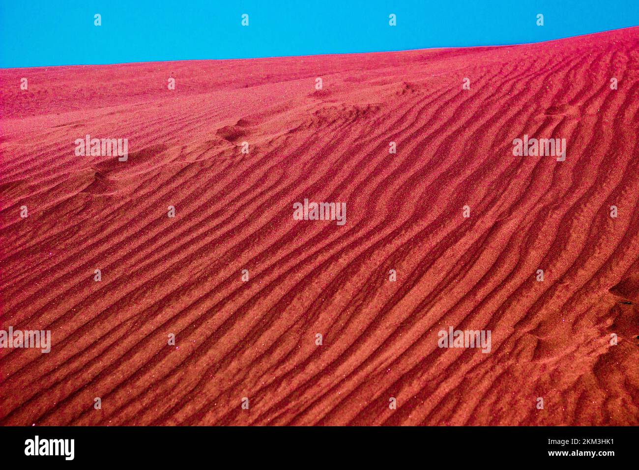 A scenic view of Simpson Desert in Australia Stock Photo - Alamy