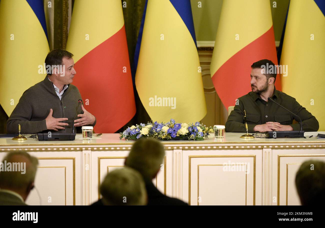 Non Exclusive: KYIV, UKRAINE - NOVEMBER 26, 2022 - President of Ukraine ...