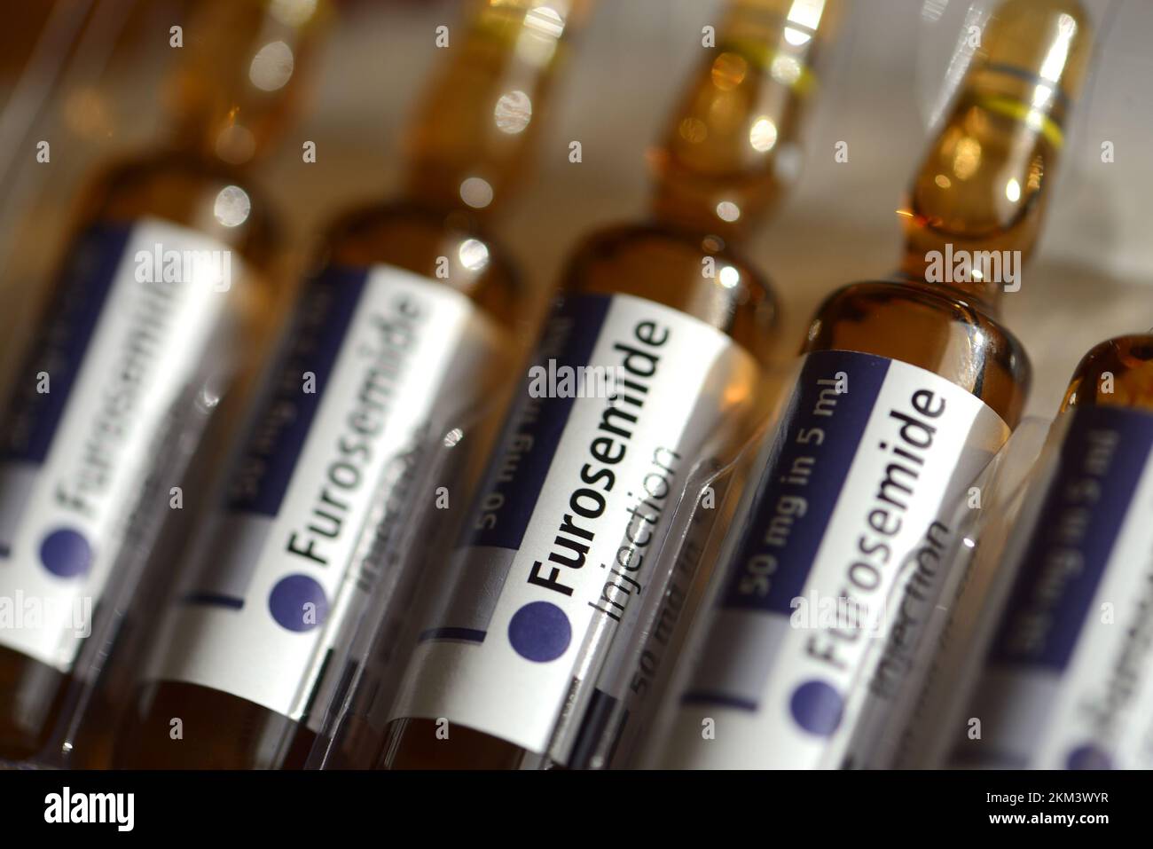 Furosemide - medicine to treat high blood pressure and oedema. 50mg ...