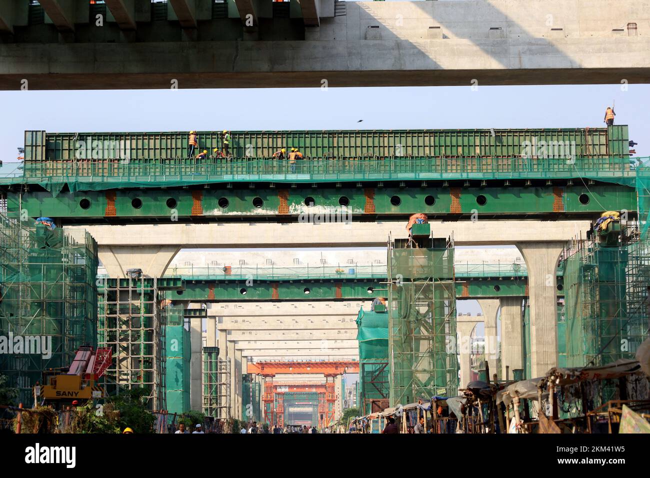 Dhaka, Bangladesh. 26th Nov, 2022. Dhaka Elevated Expressway from Dhaka ...