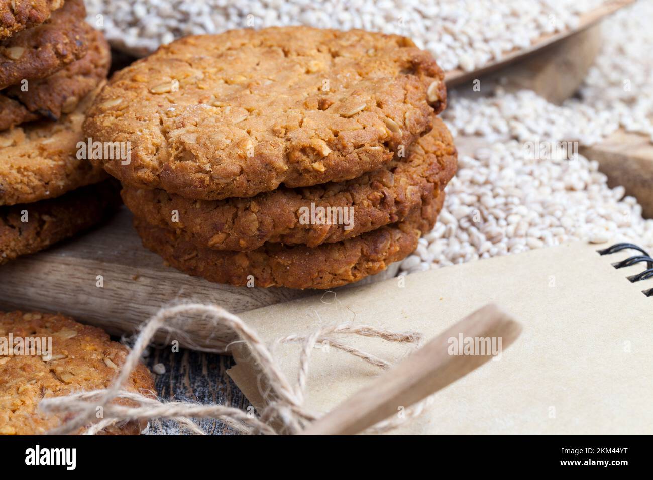 oatmeal cookies with the addition of dried fruits and various types of ...