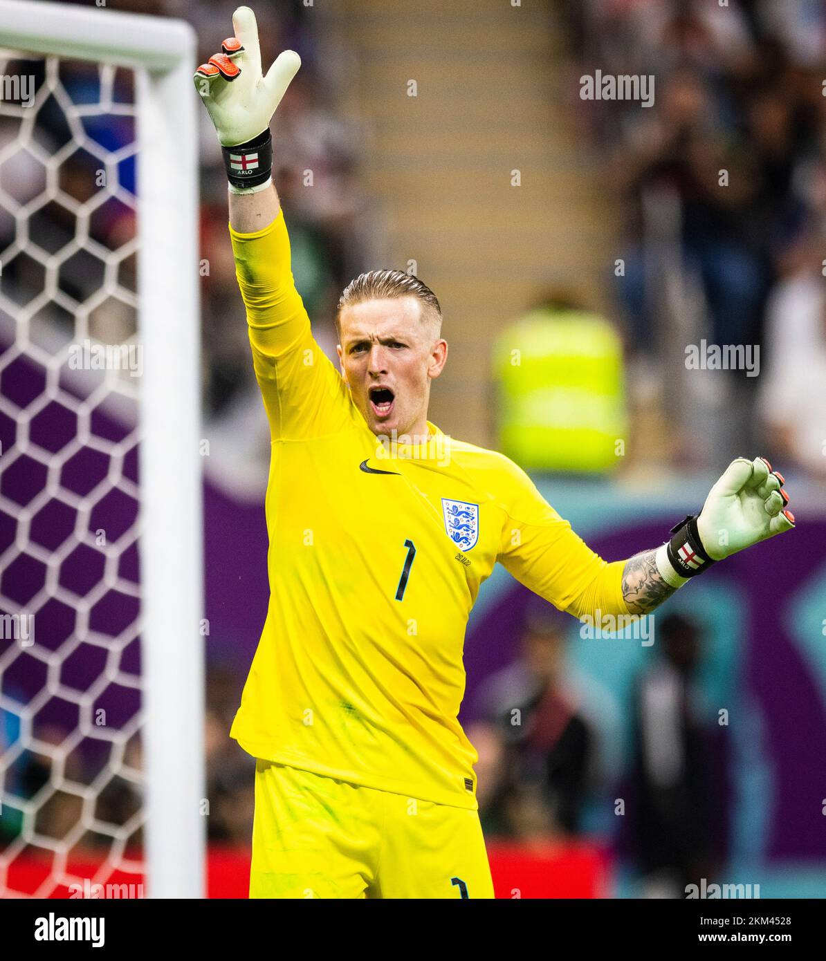 Doha, Qatar. 25th Nov, 2022. Torwart Jordan Pickford (England) England ...
