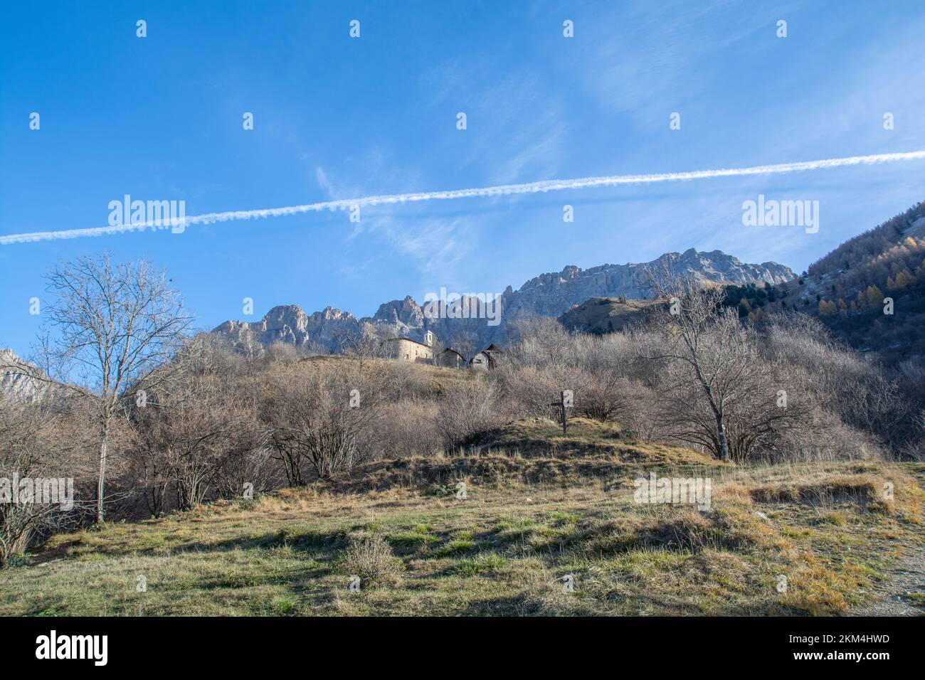 In the upper Valle Stura, in the south of Piedmont, on the border with ...