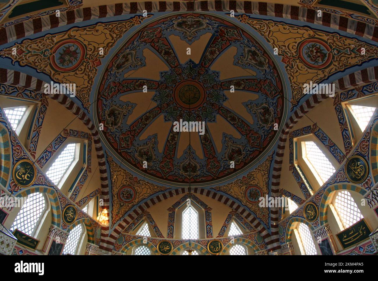 Guzelce Kasim Pasha Mosque, located in Kasimpasa, Turkey, was built in ...