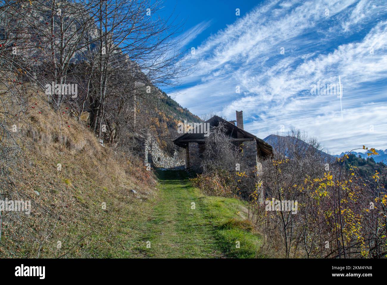 In the upper Valle Stura, in the south of Piedmont, on the border with ...