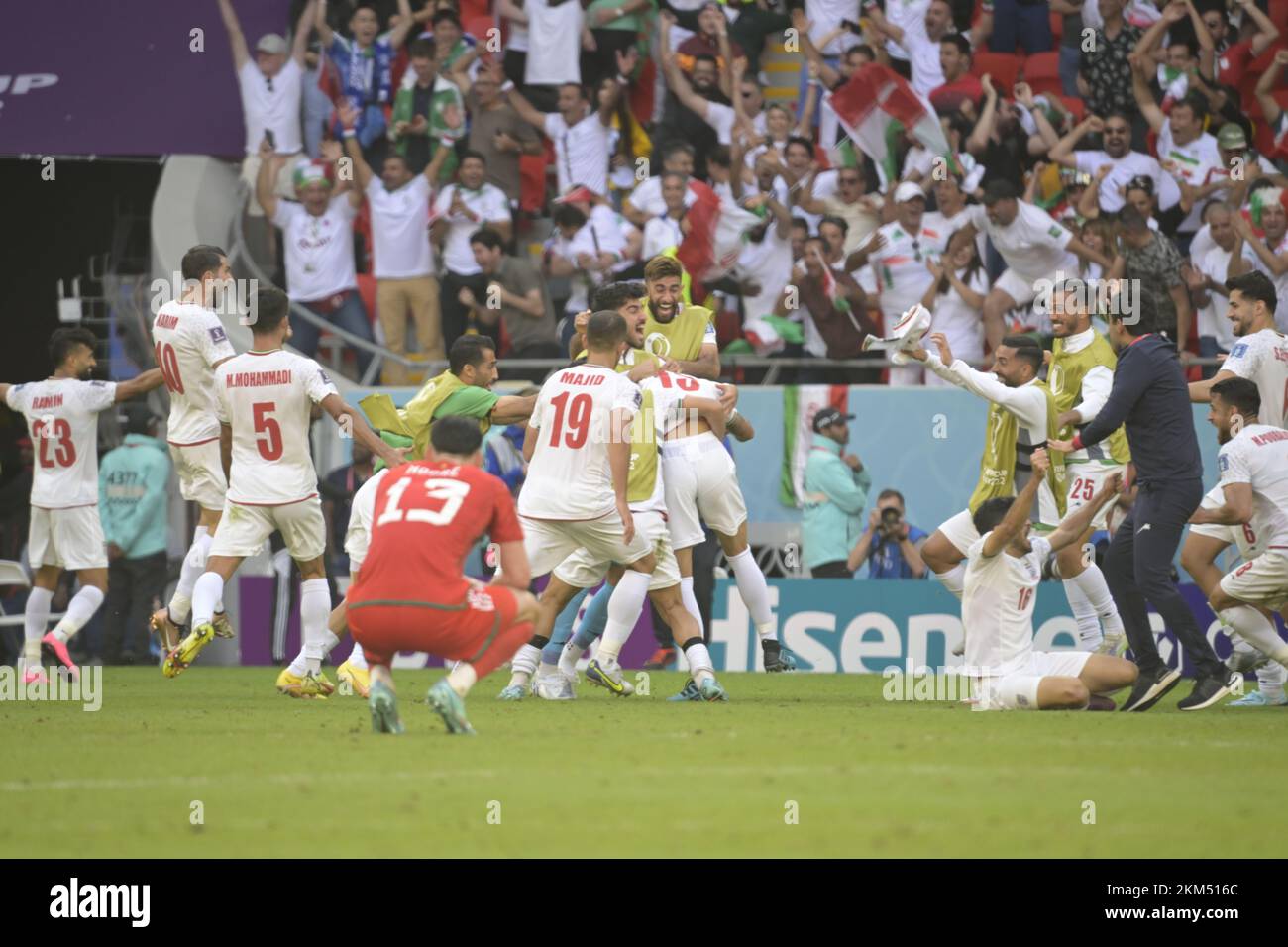 Doha -Qatar November 26, 2022, Fifa world cup Qatar Poland and sSaudi ...